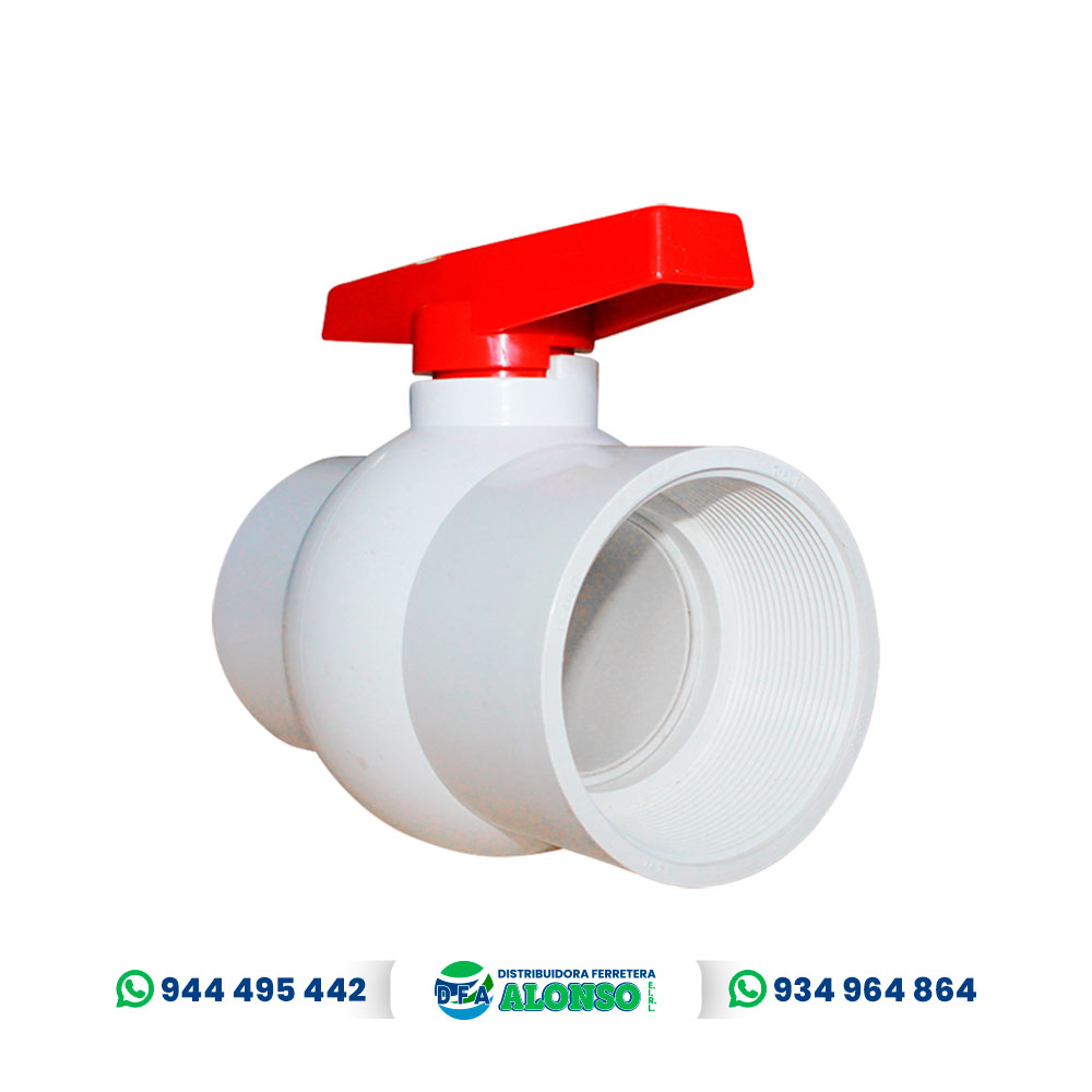 Válvula Esférica PVC – Alonso