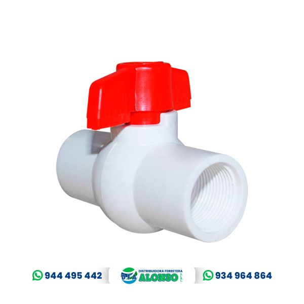 Válvula de Paso PVC – Alonso