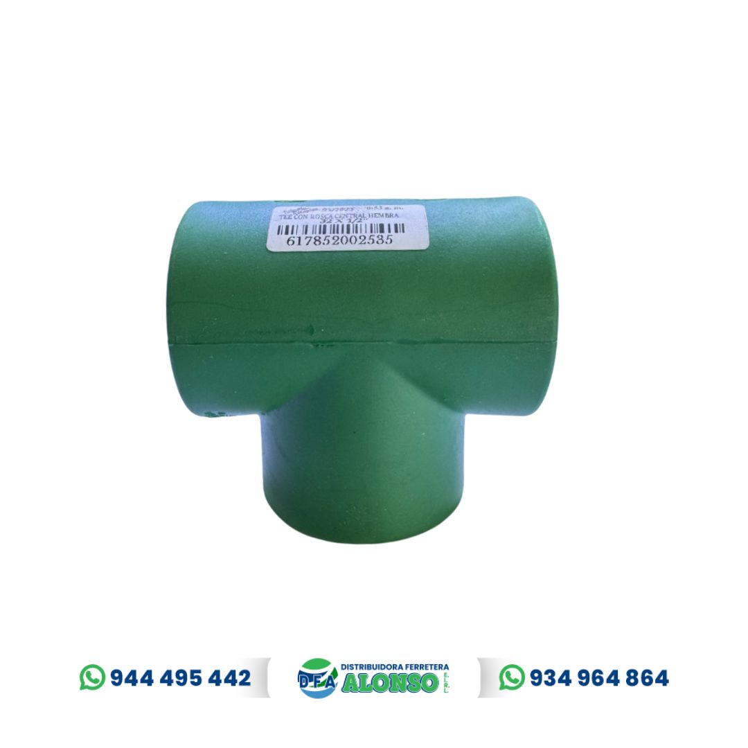 Tee con Rosca Central Hembra – Alonso